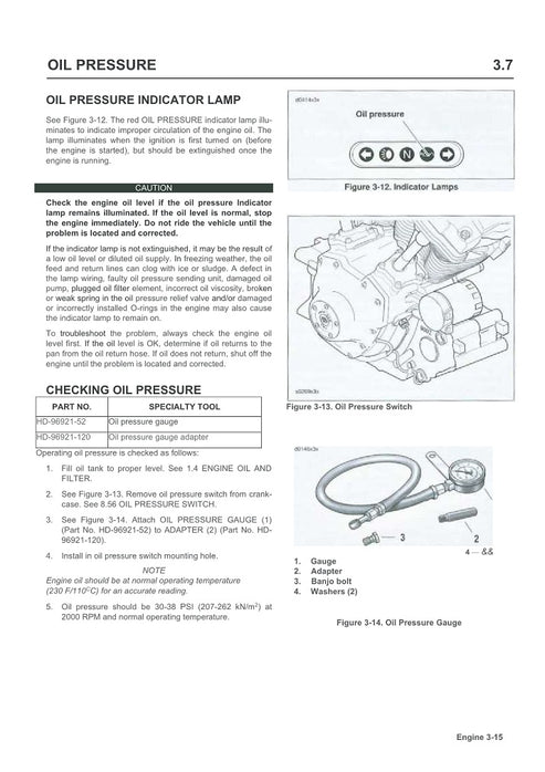 2000 Harley Davidson FXST FXSTI Softail Standard Service Manual – retro ...