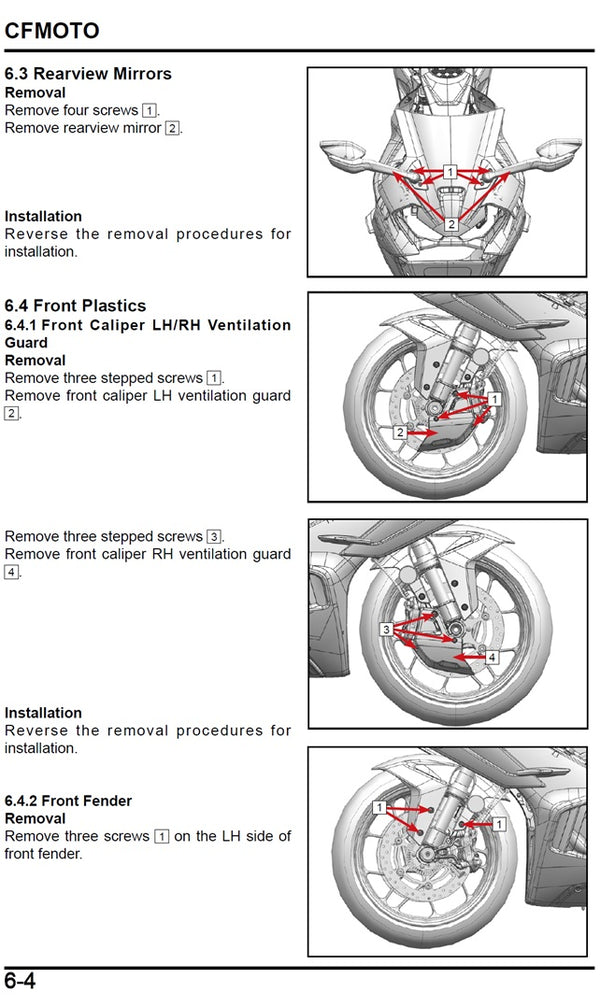 2025 Onwards CFMoto 675SS 675 SS Service Manual – retro-motorcycle-manuals