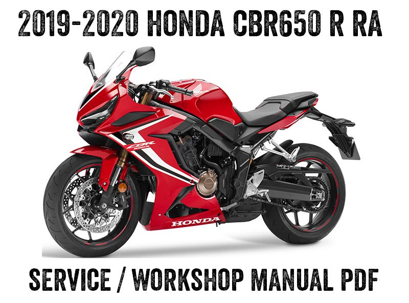 2013-2015 Honda CBR500R Service/Workshop Manual – retro-motorcycle-manuals