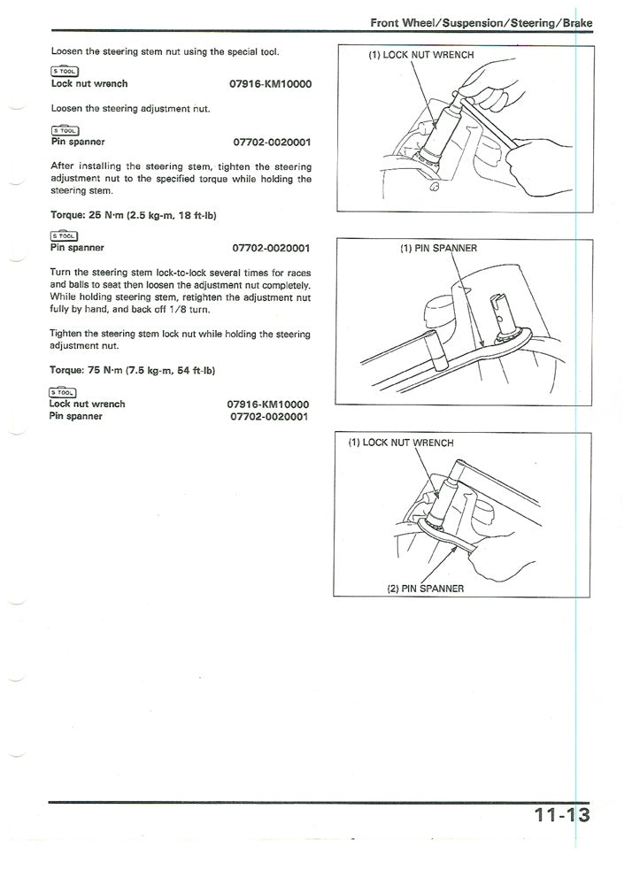 1990-1996 Honda EZ90 EZ 90 EZ9 Cub Service Manual – retro-motorcycle ...