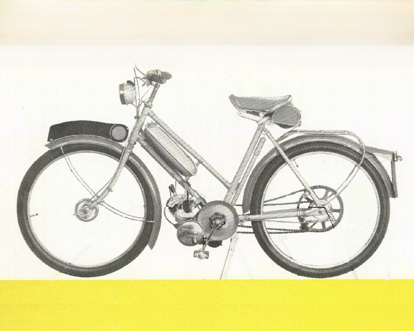 1958-1959 Raleigh RM1 Moped Scooter Manual – retro-motorcycle-manuals