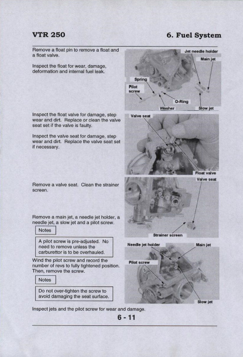 1997-2008 Honda VTR250 VTR 250 MC33 V-Twin Manual – retro-motorcycle-manuals